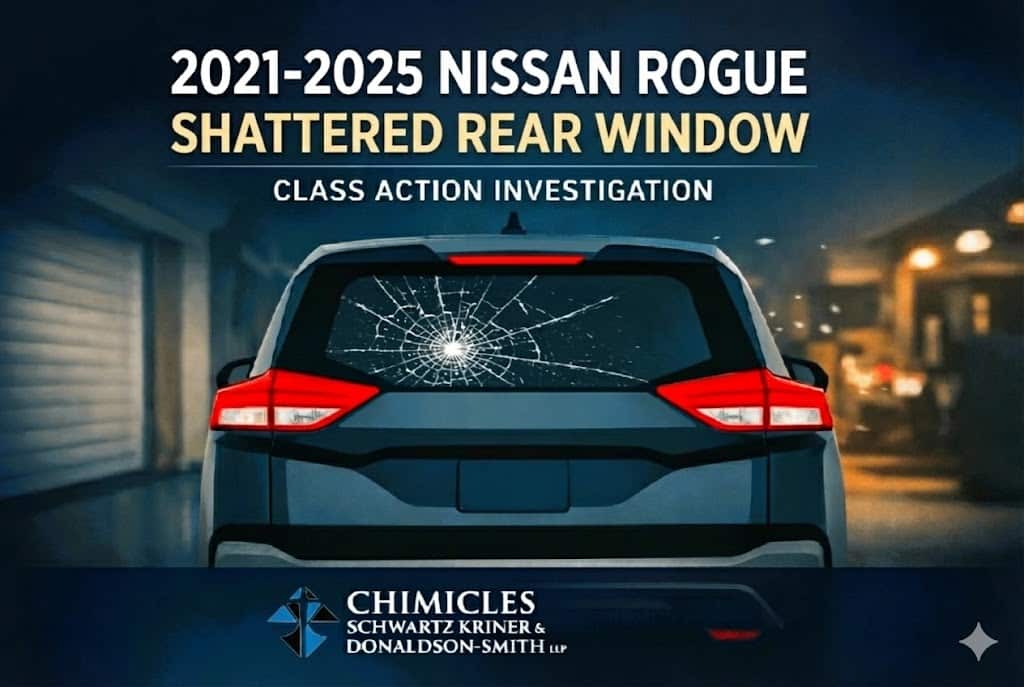 2021-2025 Nissan Rogue Shattered Rear Window - Class Action ...